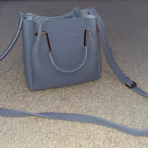 Bags | Practically New Baby Blue Purse | Poshmark